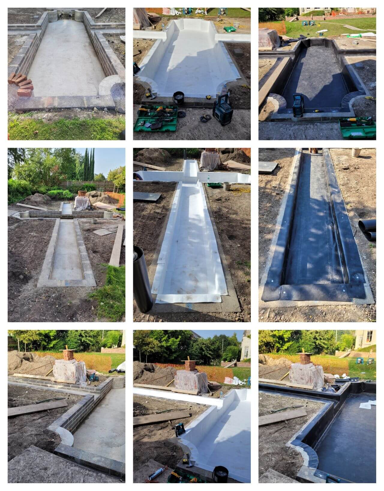 You'll be amazed at these customised pond liners for complicated pond ...